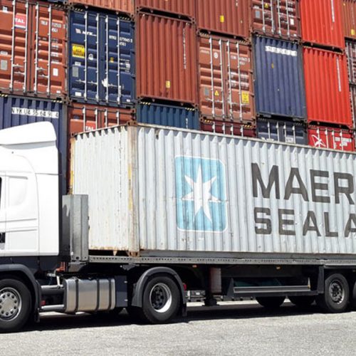 transport de container ou conteneur - Transports Daniel et Demont
